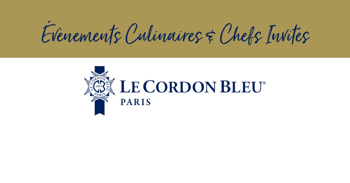 Culinary Conferences & Cooking Demonstrations | Le Cordon Bleu Paris