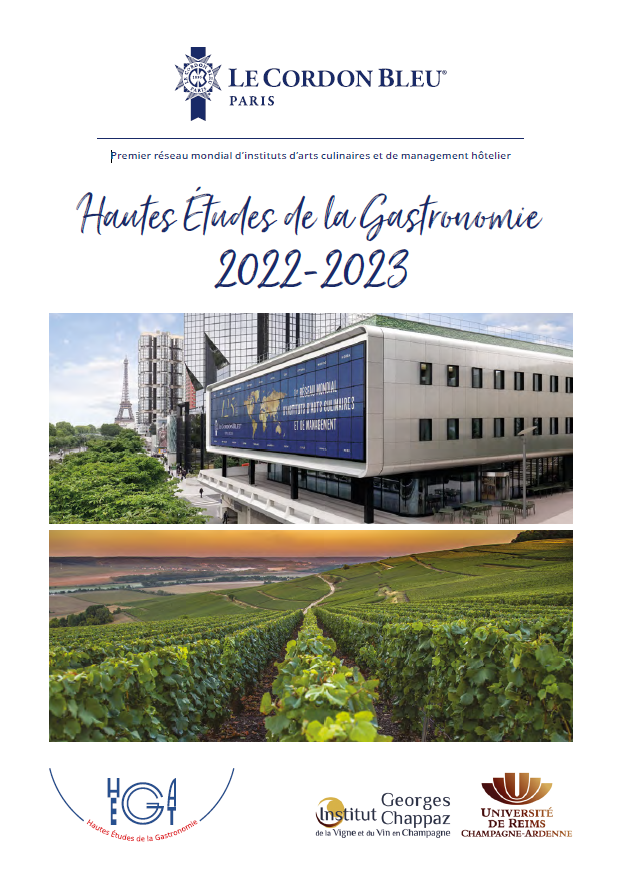 Demande de Brochure | Le Cordon Bleu Paris